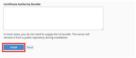 Install The SSL Certificate In Whm