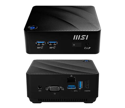 Msi Cubi N Jsl Mini Pc Comes With Celeron N Or Pentium N Jasper Lake Processor Cnx