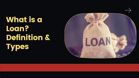 What Is A Loan Know The Definition And Types Of Loan Https Divingfinance Com