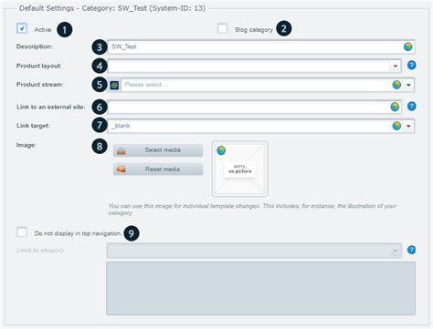 Shopware 5 Product And Categories Categories