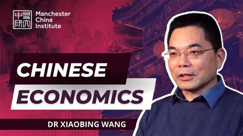 Xiaobing Wang On Chinas Growth And Common Prosperity Manchester China Institute