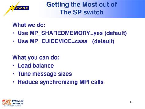 Ppt Writing Running And Tuning Mpi Codes On The Ibm Sp David Skinner Nersc Berkeley Lab