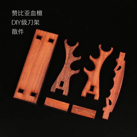 紅木作精細微型刀劍展示架16動漫兵人diy手工微刀配件微縮刀架 露天市集 全台最大的網路購物市集