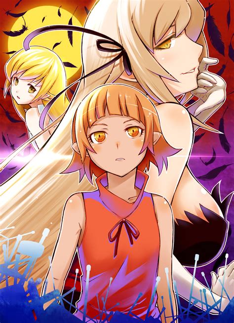 Oshino Shinobu Bakemonogatari Anime Fandoms Yuki Mizore Anime Artist JoyReactor