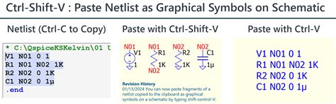 qspice new feature paste netlist as graphical symbols qspice qorvo tech forum