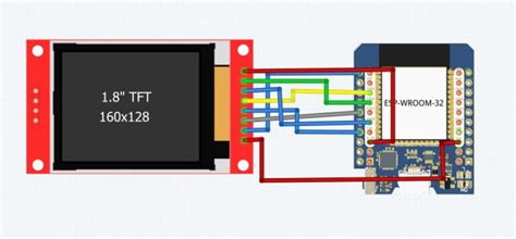 Tutorial Esp32 Mengakses Lcd Tft 18 St7735