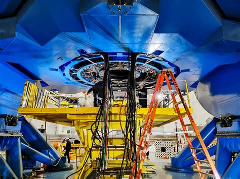Working On The Cabling For The Gemini South Telescope Noirlab