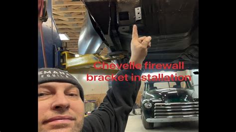 1970 Chevelle Firewall Brackets Install Youtube