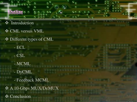 Ppt High Performance Mos Current Mode Logic Circuits Powerpoint Presentation Id2400322