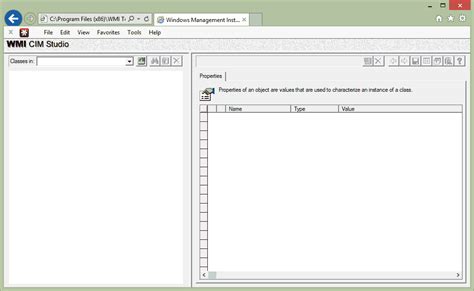 FREE WMI Administrative Tools WMI Object Browser And WMI CIM Studio Sysops