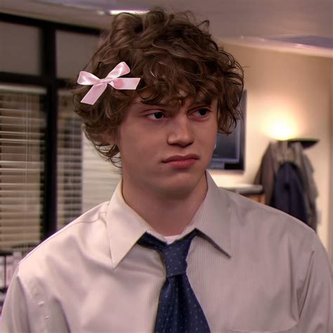 Evan Peters As Luke Cooper In The Office Season 7 Coquette Icon