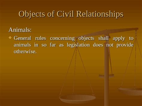 Civil Law Lecture 7 Objects Of Civil