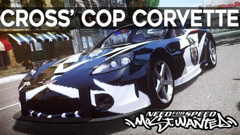 Cross Cop Chevrolet Corvette Nfs Most Wanted Youtube