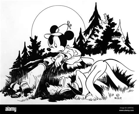 THE POINTER From Left Mickey Mouse Voiced By Walt Disney Pluto Voiced By Lee Millar 1939