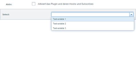 Plugin Configuration