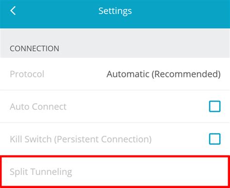 How To Configure Split Tunneling On Android Hide Me