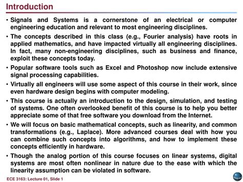 Ppt Introduction To Signals And Systems Continuous Vs Discrete Time Signals Powerpoint