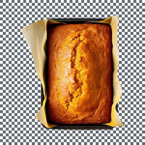 투명 배경에 고립 갓 구운 빵 덩어리 프리미엄 Psd 파일