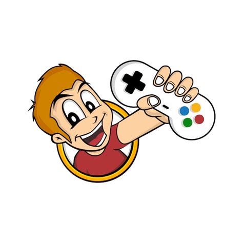 Premium Vector Man Holding Game Console Joystick Controller
