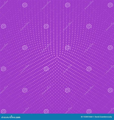 Halftone Circular Dot Pattern Background Abstract Vector Graphic Stock Vector Illustration