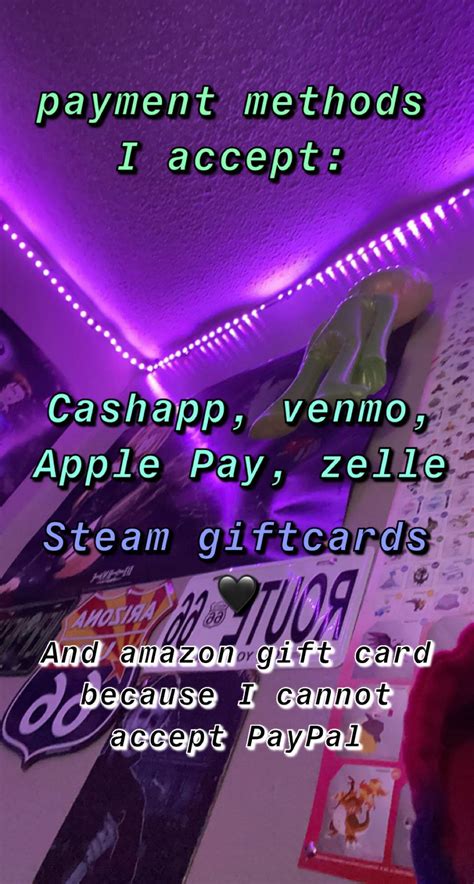 Accepted Payment Methods Scrolller