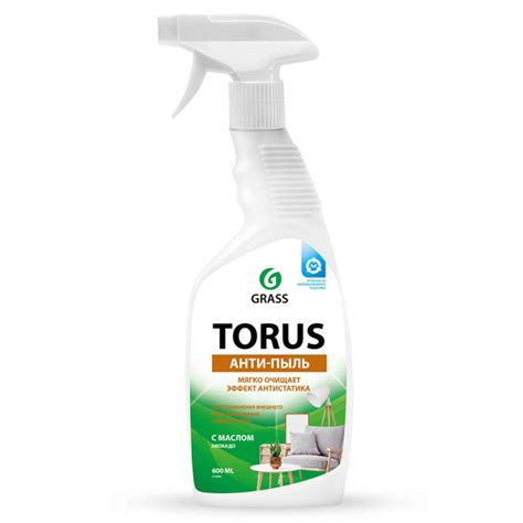Купить Полироль для мебели GRASS Torus АНТИ-ПЫЛЬ, 600 мл спрей в ...