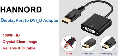 DISPLAY PORT TO DVI CABLE CONVERTER DP To DVI I Nexcom Computers