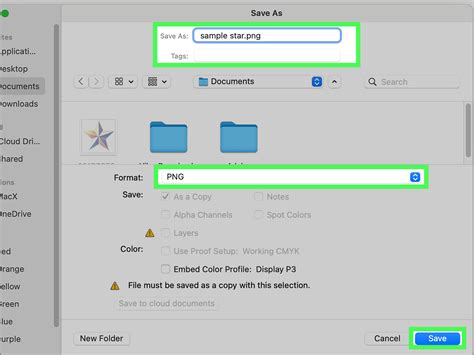 How To Save Image In Png Format In Photoshop
