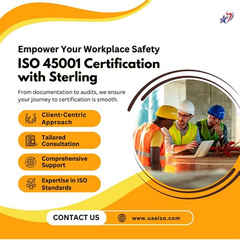 sterling international consulting on linkedin iso45001 safetyfirst