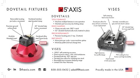 5th Axis Product Brochure By Brendan Carolin At Coroflot Com