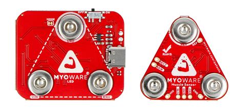 myoware 2 0 muscle sensor basic kit set mit medizinischen sensoren