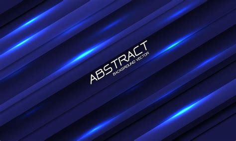 Premium Vector Abstract Technology Blue Speed Light Dynamic Geometric
