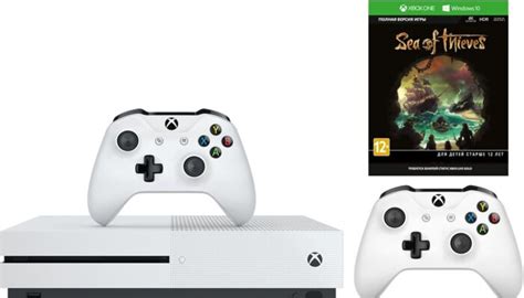 Игровая консоль Microsoft X-Box One S 1Tb + Sea of Thieves + геймпад