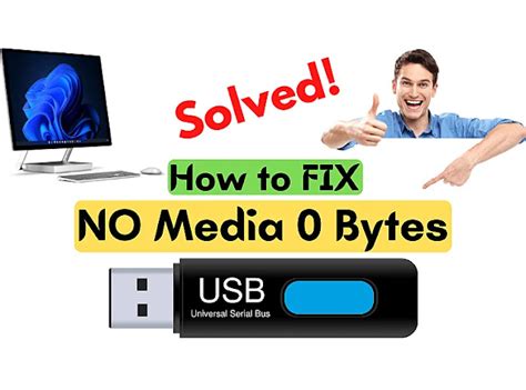 Pen Drive Showing No Media 0 Bytes How To Solve No Media 0 Byte Problem