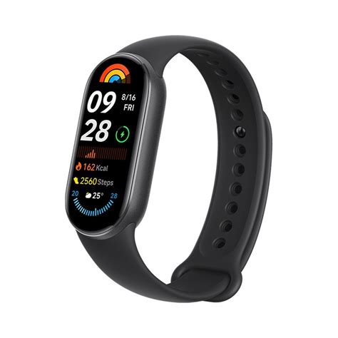 Xiaomi Mi Band 9 глобальная версия, 1.62" AMOLED, алюминиевый корпус ...