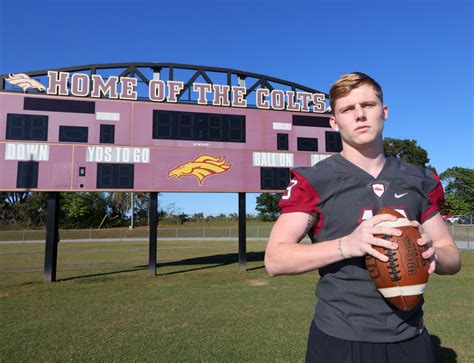 North Marions Harward Shines On And Off The Football Field Ocala Gazette