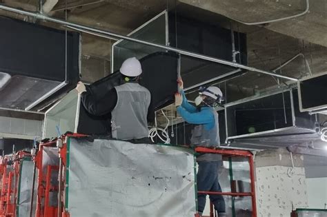 전기 집진기 시공 산업용 집진기 공조 닥트 설계 시공 주우진환경닥트