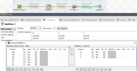 Tmap How To Map Different Columns Of One Table Into One Column Of One Table Using Talend