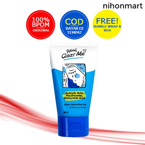 Jual Dermies Clear Me Acne Hydrating Gel 30g Shopee Indonesia