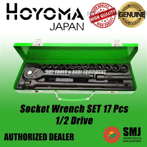 Hoyoma Socket Wrench Set 17 Pcs Heavy Duty Japan Shopee Philippines