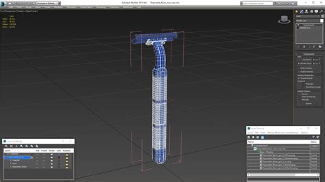 Disposable Razor 3d Model 24 3ds Blend C4d Fbx Max Ma Lxo Obj Free3d