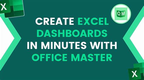 Create Excel Dashboards In Minutes With Office Master
