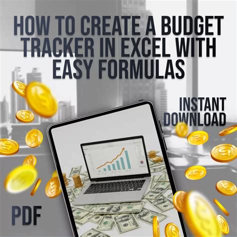 How To Create A Budget Tracker In Excel With Easy Formulas Checklist