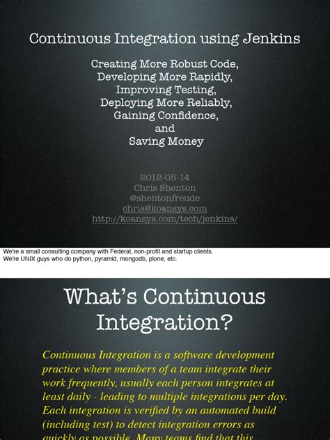 Jenkins Pdf Computing Computer Science