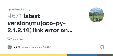 latest version mujoco py 2 1 2 14 link error on macos · issue 671