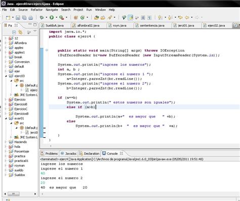 APRENDE CODIGOS JAVA