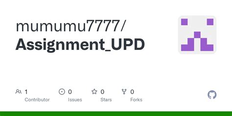 github mumumu7777 assignment upd