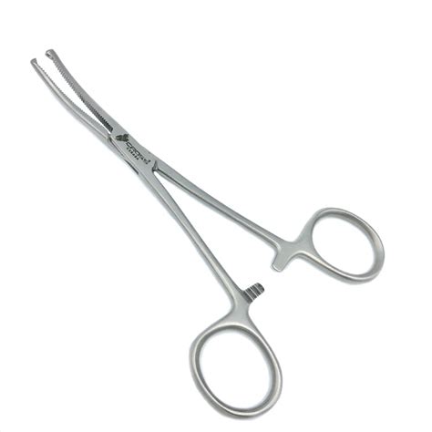 Rochester Oschner Kocher Forceps 5 5” 14cm Curved Serrated 1x2
