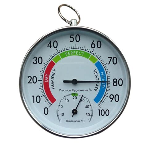 Temperature And Humidity Analog Indicator Indoor O Vicedeal
