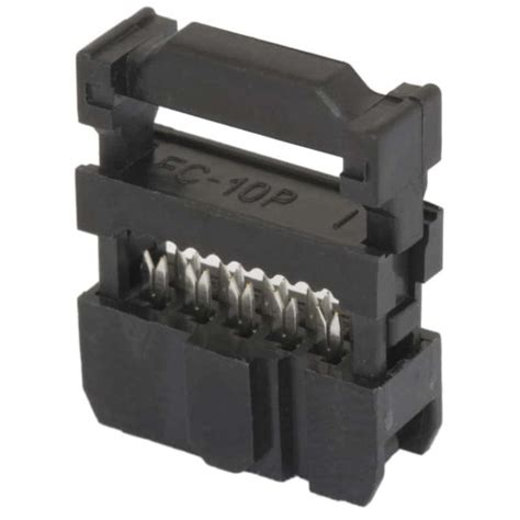 Idc 2 54mm Pitch 10 Pin Female Socket Connector